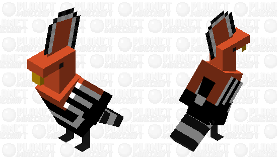 hoopoe Minecraft Mob Skin