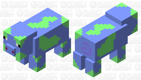 planet pig Minecraft Mob Skin