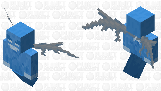 Saturation+ Vex Minecraft Mob Skin