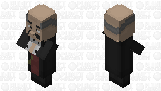 Alfred Pennyworth | The Batman Cartoon Minecraft Mob Skin
