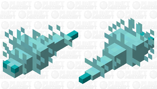 Eis Fisch Minecraft Mob Skin