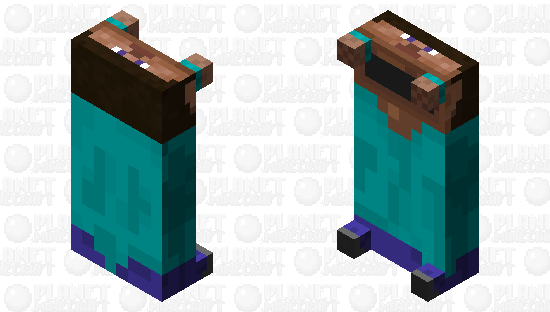 Resting steve Minecraft Mob Skin