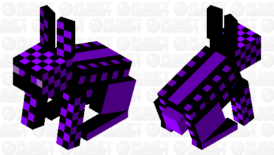 ender rabbit Minecraft Mob Skin