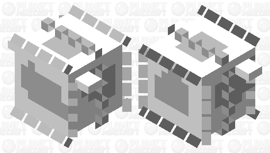 aquatic creeper (exploding) Minecraft Mob Skin