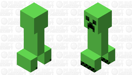 Front Is Back & Back Is Front! Minecraft Mob Skin