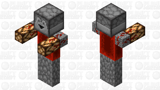 Redstone Zombie :D Minecraft Mob Skin