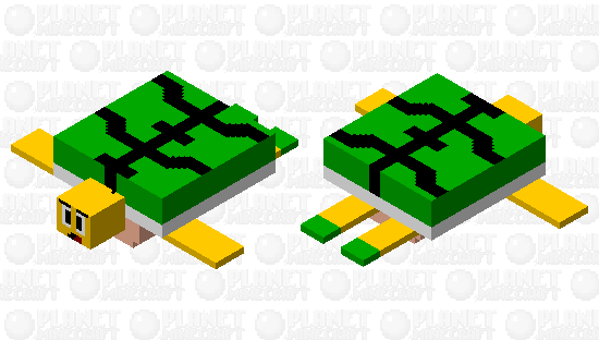 Koopa Troopa Minecraft Mob Skin
