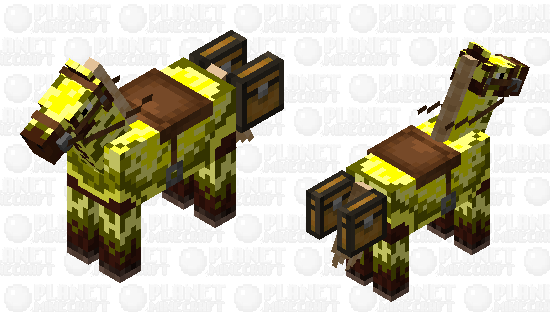 Caballo alga brillante Minecraft Mob Skin