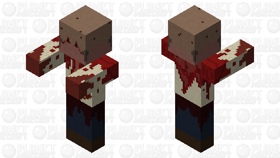Half Life Zombie Minecraft Mob Skin