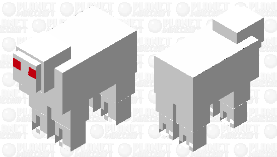 Evil sheep Minecraft Mob Skin