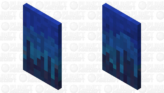 blue shifting cape Minecraft Mob Skin