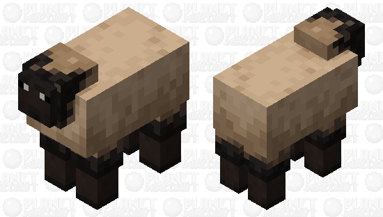 Long Nosed Sheep MCE Minecraft Mob Skin