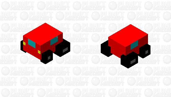 a car. Minecraft Mob Skin