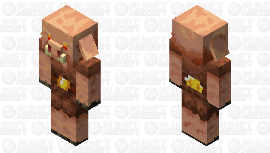 HD piglin (FINALLY DONE) Minecraft Mob Skin