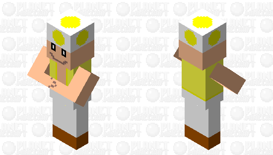 toad amarillo (super mario) Minecraft Mob Skin