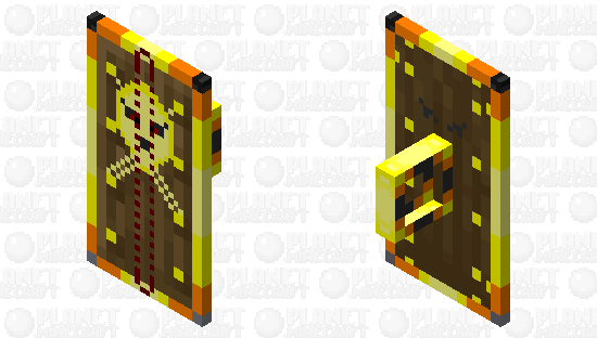 damage spit golderite shield Minecraft Mob Skin