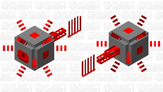 Redstone Guardian Minecraft Mob Skin