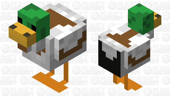 The Duck Minecraft Mob Skin