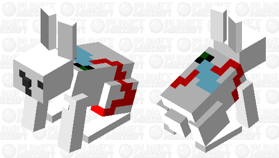 BACICLY RABIT WITH SOWRD Minecraft Mob Skin