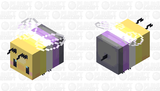 En-BEE (Enby) Minecraft Mob Skin