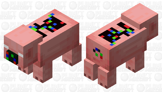 pibby pig Minecraft Mob Skin