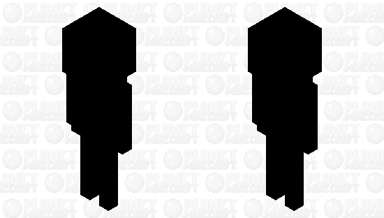 Pitch Black Skeleton Minecraft Mob Skin