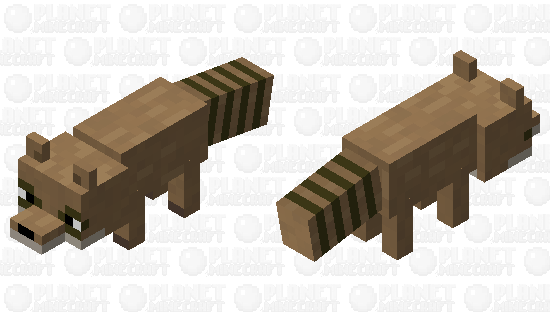 Rigby Minecraft Mob Skin