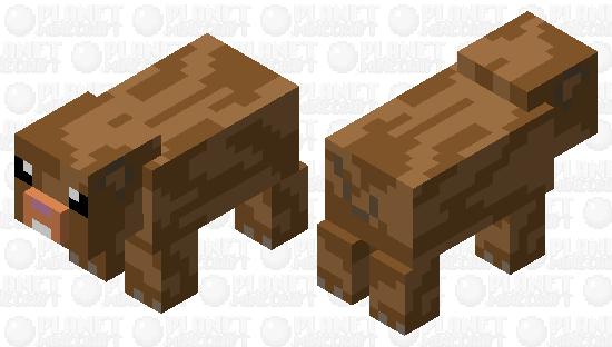 Vole!! Minecraft Mob Skin