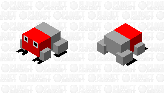 Red Minecraft Mob Skin