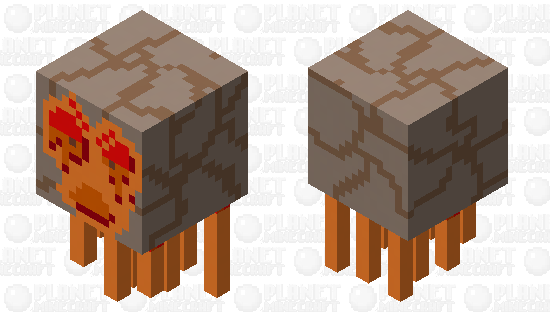 enraged gast Minecraft Mob Skin