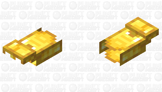 golden axolotl armor Minecraft Mob Skin