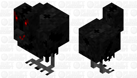 Creepy Pasta Chicken 2.0(chicken) Minecraft Mob Skin