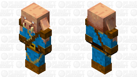 PIGLIN SORCERER Minecraft Mob Skin