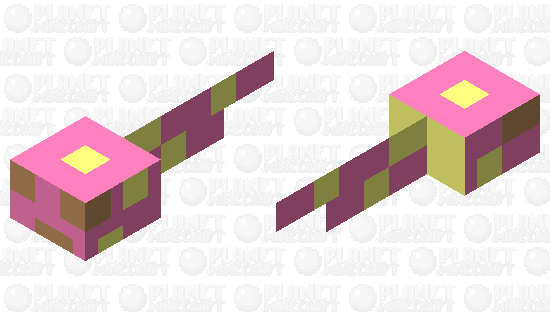 pink poop Minecraft Mob Skin