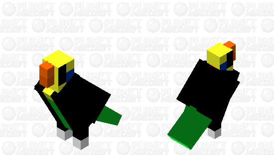 Budgie with a Jacket Minecraft Mob Skin