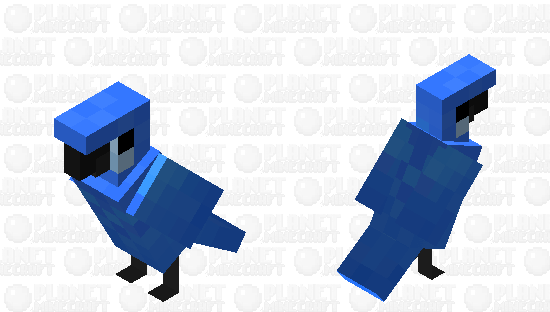 Spix’s Macaw Minecraft Mob Skin