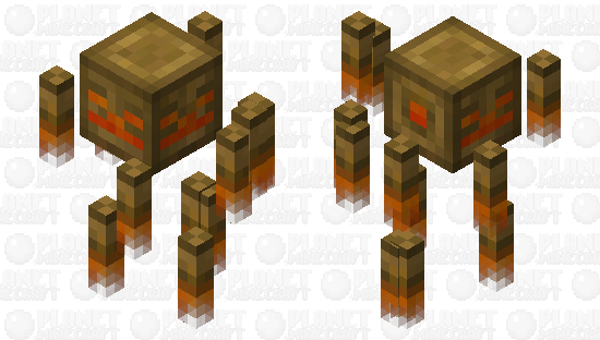 Bronze Guardian Minecraft Mob Skin