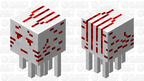 Ghast Minecraft Mob Skin