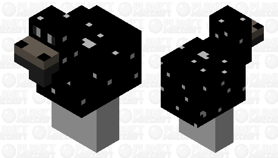 Colorless chicken Minecraft Mob Skin