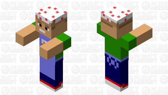 Cake Guy Minecraft Mob Skin
