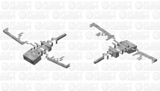 Skeleton Phantom Minecraft Mob Skin