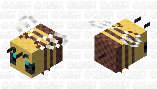 cloth bee Minecraft Mob Skin