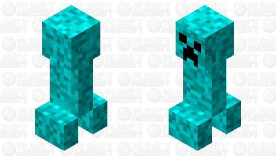 Water creeper Minecraft Mob Skin