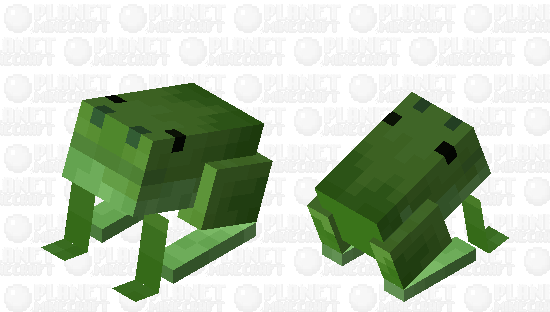 frog Minecraft Mob Skin