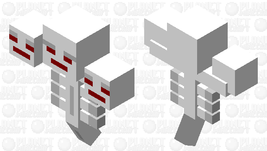 white whither Minecraft Mob Skin