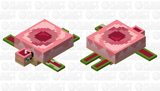 cake turtle Minecraft Mob Skin