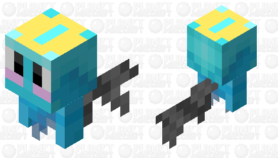 Simple Angelic Allay Minecraft Mob Skin