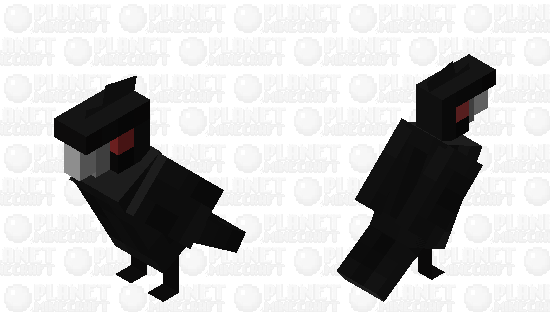 Crow Minecraft Mob Skin