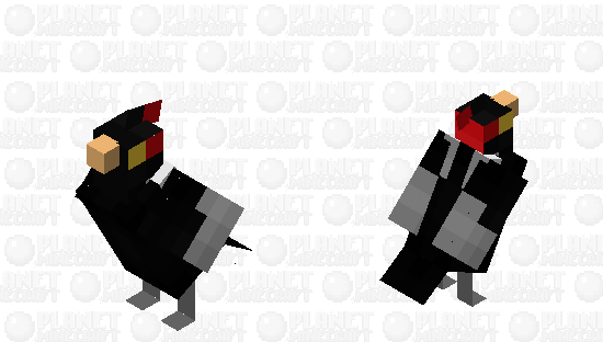 ivory-billed woodpecker Minecraft Mob Skin