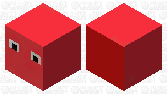 Red slime Minecraft Mob Skin